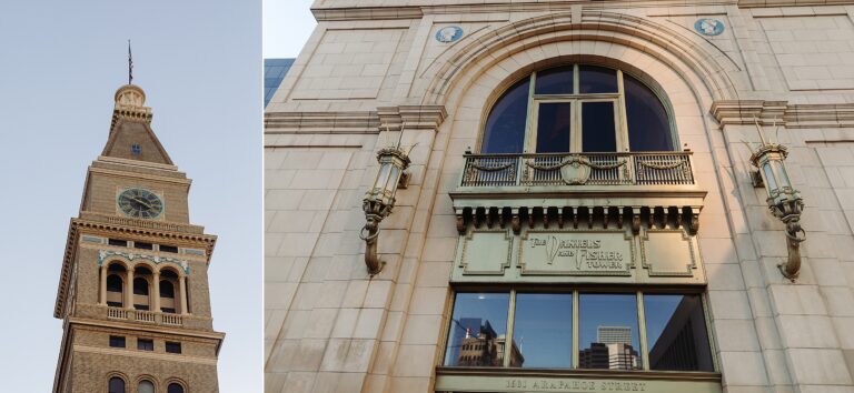 Denver Clock Tower Wedding - Leah Goetzel Photography