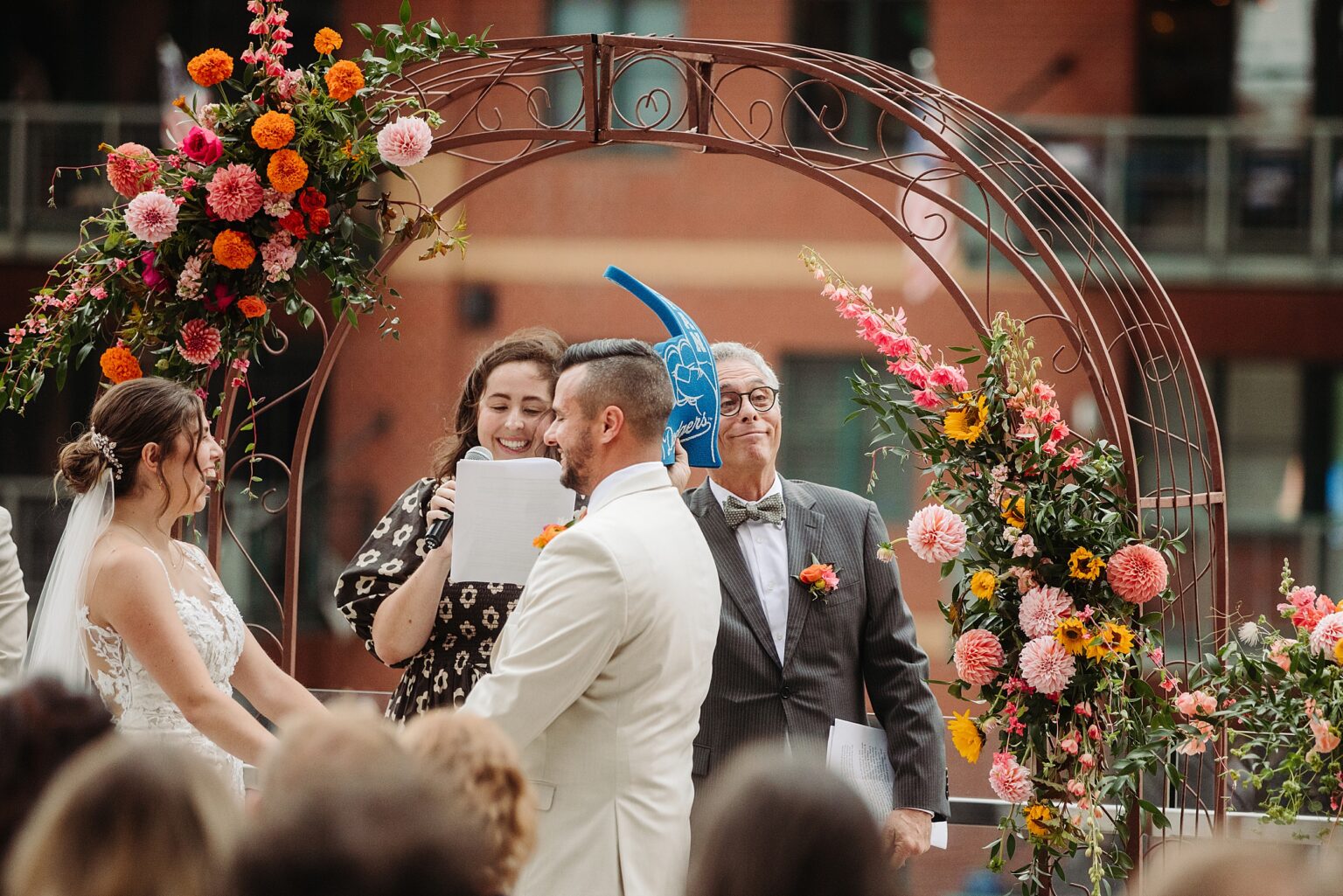 Non -Traditional Wedding Ceremony Ideas - Leah Goetzel Photography